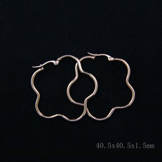 China Classic 316L Stainless Steel Fashion Jewelry Earrings Hoops Earrings LEH47 supplier