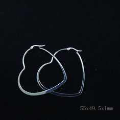 China Classic 316L Stainless Steel Fashion Jewelry Earrings Hoops Earrings LEH41 supplier