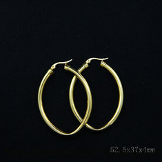 China Classic 316L Stainless Steel Fashion Jewelry Earrings Hoops Earrings LEH71-2 supplier