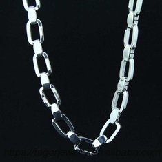 China Fashion Trendy Top Quality Stainless Steel Chains Necklace LCS134-1 supplier