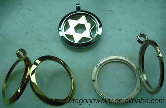 China Brand OEM Top Quality 30MM,40MM Round Shape No Glass Lockets With Metal Plates supplier