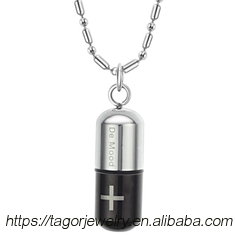 China New Fashion Tagor Jewelry 316L Stainless Steel  Pendant Necklace TYGN324 supplier