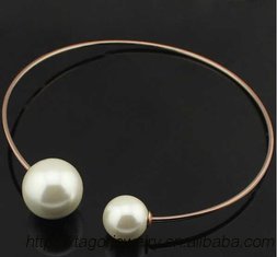 China 18IPG fashion Luxury BV FULL circle SHELL 316L Stainless Steel Chain Necklace Jewelry N141 supplier