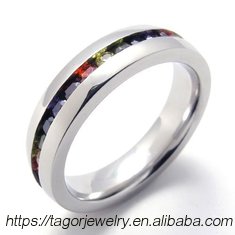 China Tagor Jewelry Super Fashion 316L Stainless Steel Casting Ring PXR211 supplier