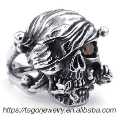 China Tagor Jewelry Super Fashion 316L Stainless Steel Casting Ring PXR374 supplier