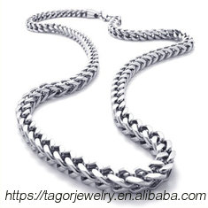 China New Fashion Tagor Stainless Steel Jewelry Casting Chain NecklaceS Collection PXN016 supplier
