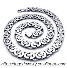 China New Fashion Tagor Stainless Steel Jewelry Casting Chain NecklaceS Collection PXN063 supplier