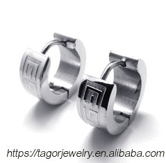 China Fashion High Quality Tagor Jewelry Stainless Steel Earring Studs Earrings PPE036 supplier