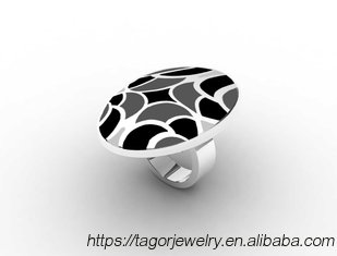 China Tagor Jewelry New Top Quality Trendy Classic 316L Stainless Steel Ring ADR111 supplier