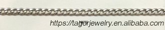 China Tagor Jewelry Wholesale Stainless Steel Hot Pendant Necklace Chain TGGC5,M.O.Q 50 Meter supplier