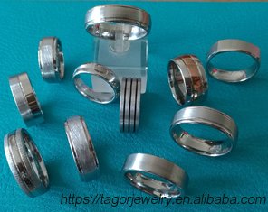 China Tagor Jewelry Made Cobalt Chrome Weding Band Rings,OEM Welcomed! supplier