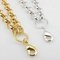 Fashion 316L Stainless Steel Glass Floating Locket Chain GLC001-Pearl Rolo Chain supplier