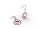 Fashion High Quality Tagor Jewelry 316L Stainless Steel Enamel Dangles Hook Earrings supplier