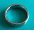 7mm Brushed Finish Flat Surface Cobalt Chrome Ring Pipe Cut Wedding Band Ring supplier